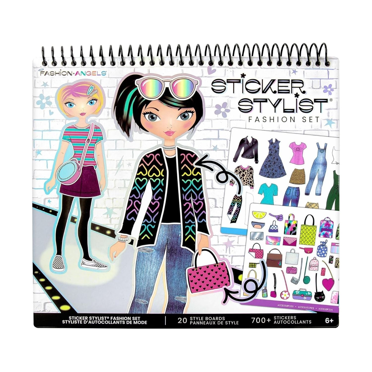 Set de stickers estilista de moda | Bestco | Juguetería Caramba