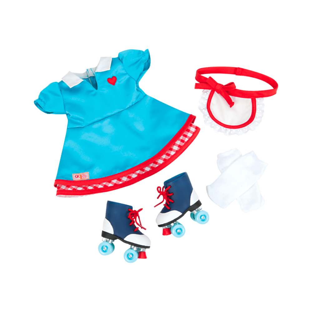 Tenida camarera retro | Our Generation | Juguetería Caramba