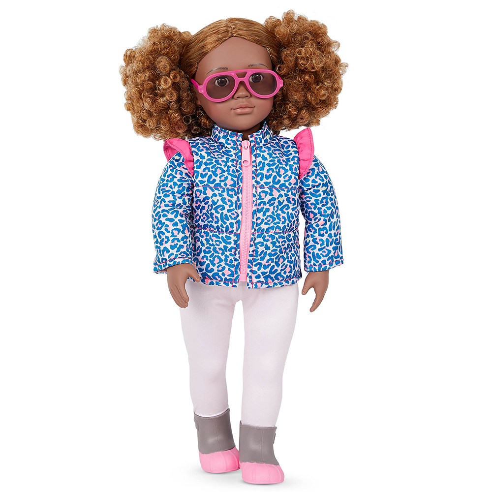 Tenida polerón leopardo | Our Generation | Juguetería Caramba