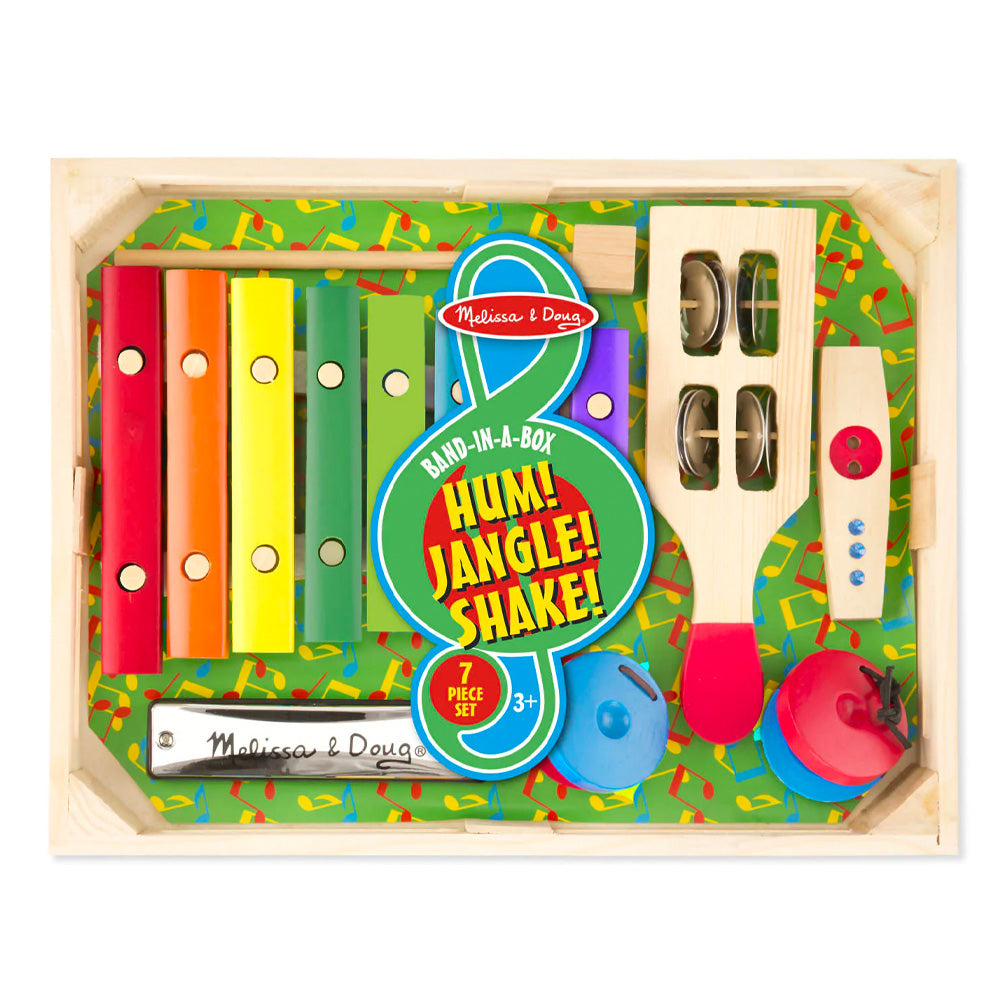 Set instrumentos musicales - Hum! Jangle! Shake! | Melissa & Doug ...